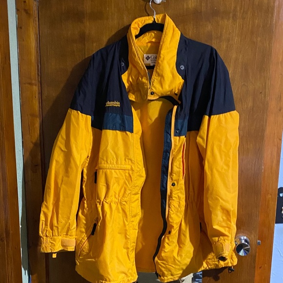 Columbia | Jackets & Coats | Columbia Mens Performance Jacket In Yellow ...